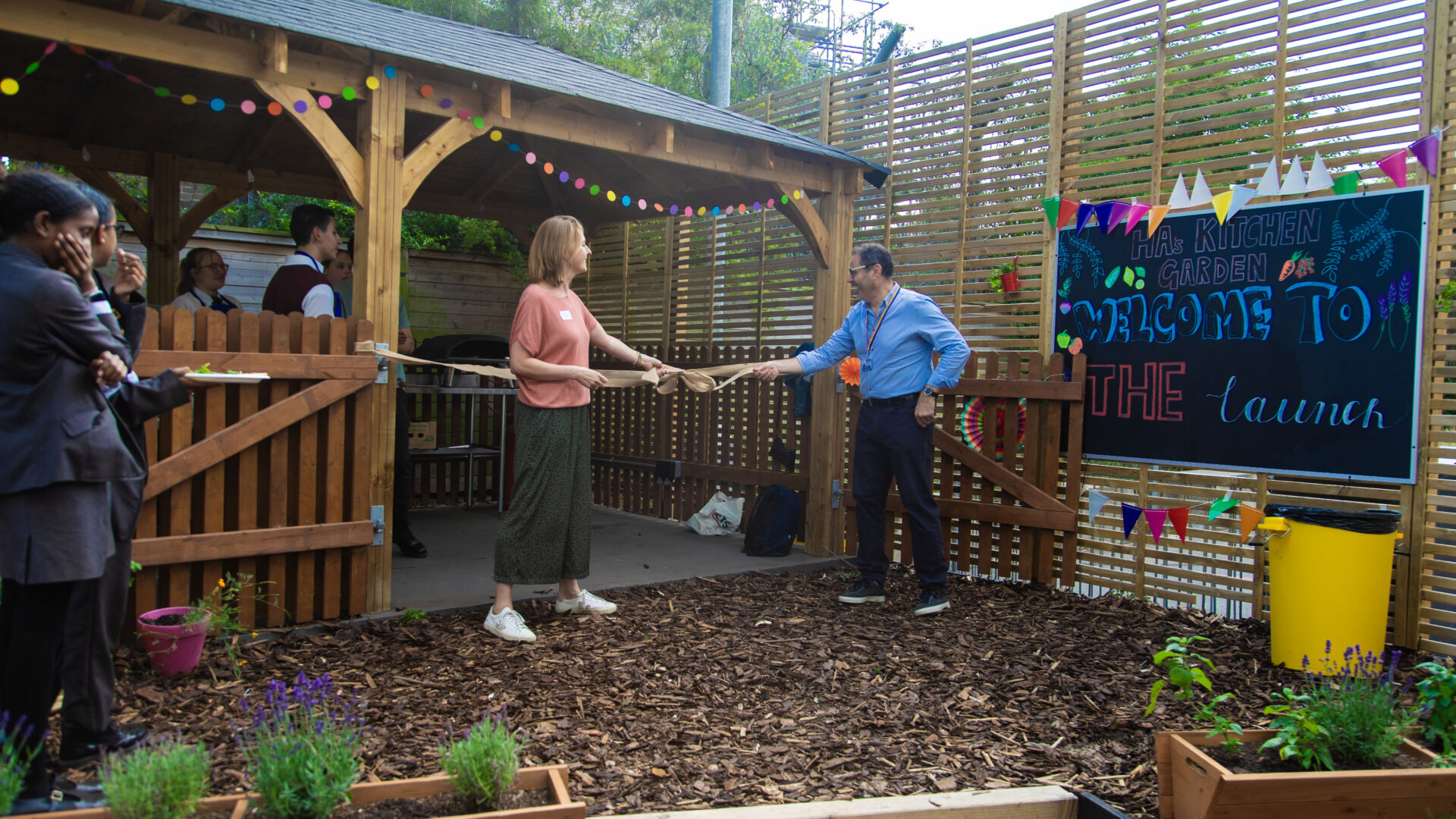 Academy Launches Transformative Outdoor Kitchen Classroom - Hammersmith ...